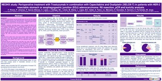 NEOHX study: Perioperative treatment with trastuzumab in combination ...