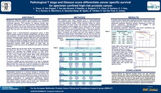 The effect of pathologic T-stage and Gleason score on cancer-specific ...