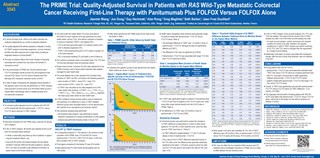 Quality of life (QoL) during first-line treatment with FOLFOX4 with or ...