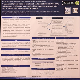 FLT3 ligand (CDX-301) and stereotactic radiotherapy for advanced non-small cell lung cancer. - ASCO