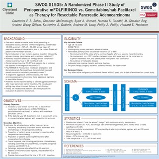 SWOG S1505: A randomized phase II study of perioperative mFOLFIRINOX vs ...