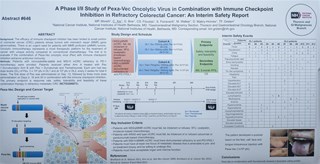 A phase I/II study of Pexa-Vec oncolytic virus in combination with ...