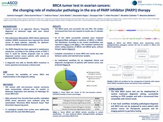 Laboratory cross-comparison of tumor BRCA1/2 analysis in a multicenter epithelial ovarian cancer ...