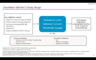 First-line (1L) nivolumab (NIVO) + ipilimumab (IPI) + 2 cycles of chemotherapy (chemo) versus ...