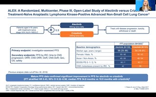 Safety and clinical activity results from a phase Ib study of alectinib ...