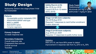 Nivolumab + ipilimumab combination in patients with DNA mismatch repair ...