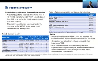 A phase I, open-label, multicenter study to assess the safety, pharmacokinetics, and preliminary ...