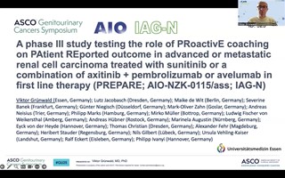 Pembrolizumab (pembro) plus axitinib (axi) versus sunitinib as first-line therapy for locally ...