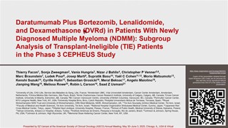Time to response, duration of response, and patient-reported outcomes (PROs) with daratumumab ...